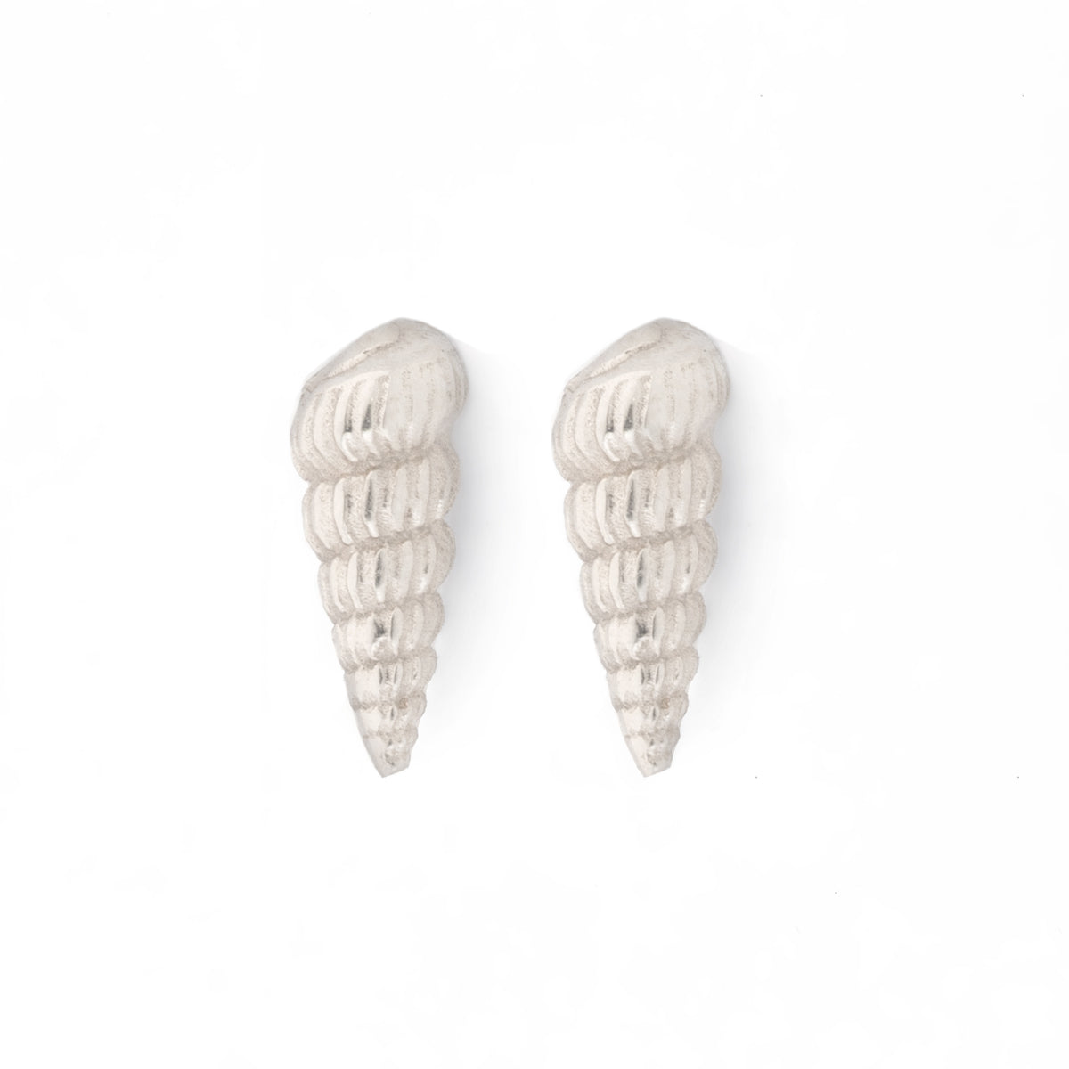 Low Tide Stud - Micro Auger Shell – Kate Davis Jewelry