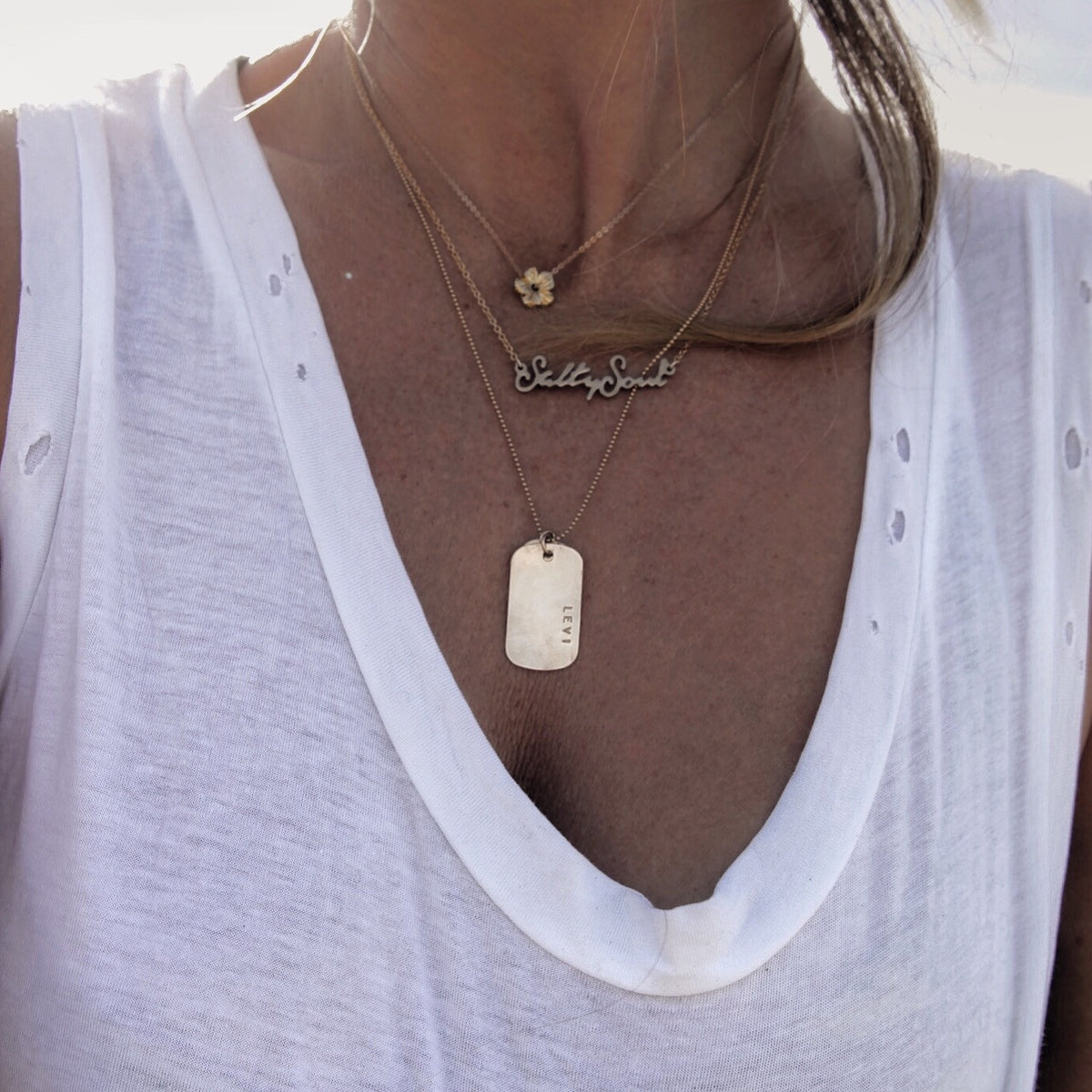 Oro ID Tags – Kate Davis Jewelry